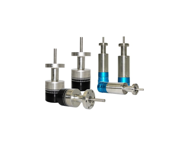 Bellow Sealed Rotary Feedthrough (Manual) 360 Degree Continuous, CF34 ...