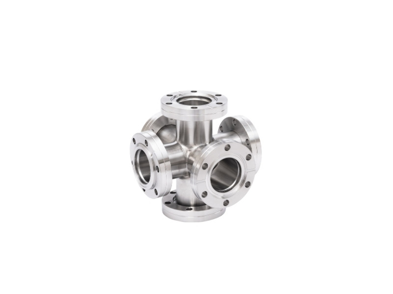 CF200 - 6 Way Cross 2 Flanges Rotatable | ultrahighvacuum